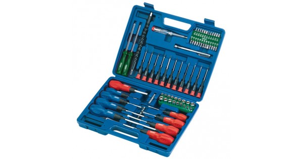 40850 - Draper 70 Piece Screwdriver, Socket and Bit Set